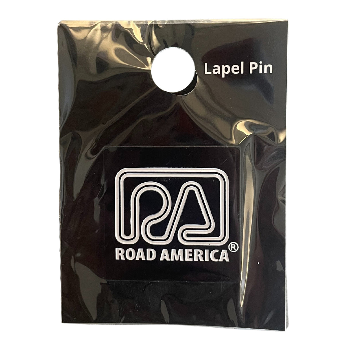 RA White Logo Pin – Paddock Shop
