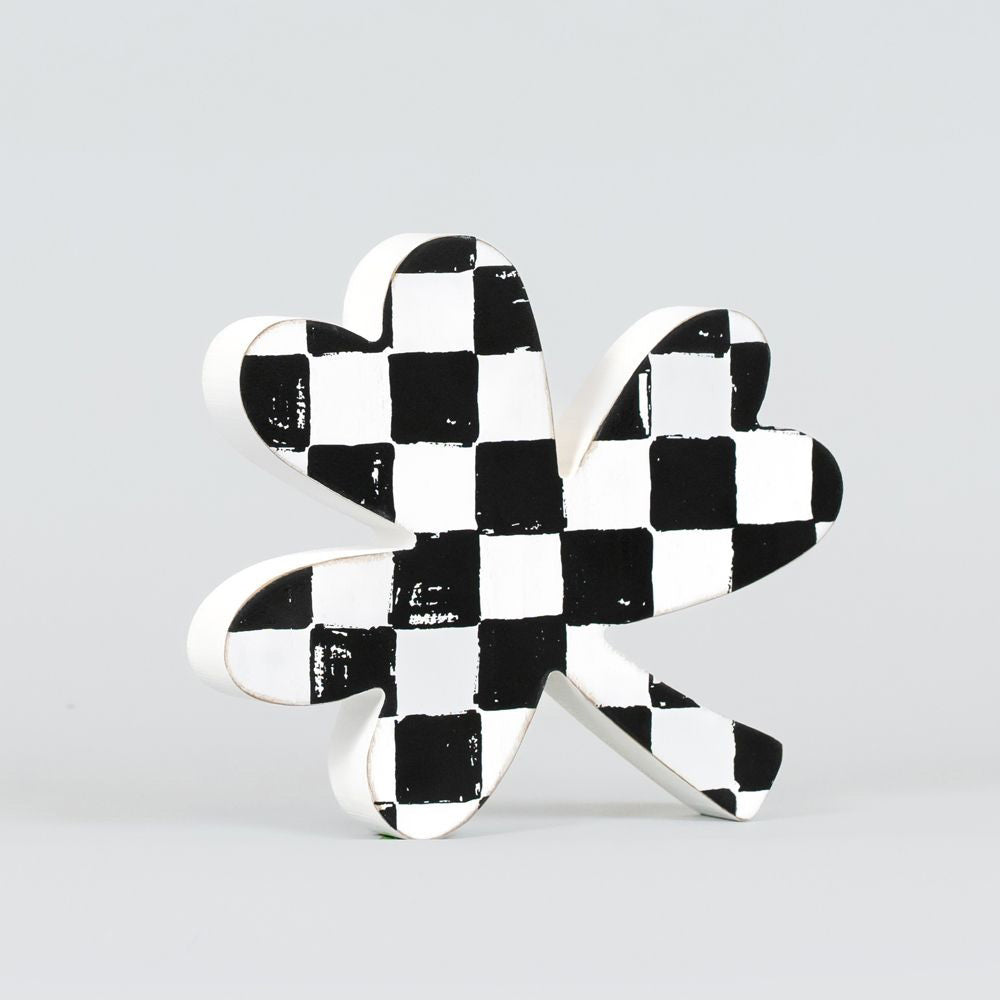 Checkered Wood Clover – Paddock Shop