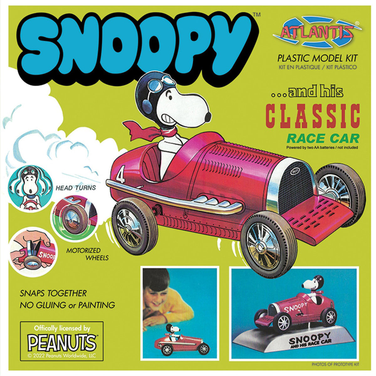 Snoopy and his Classic Race Car – Paddock Shop