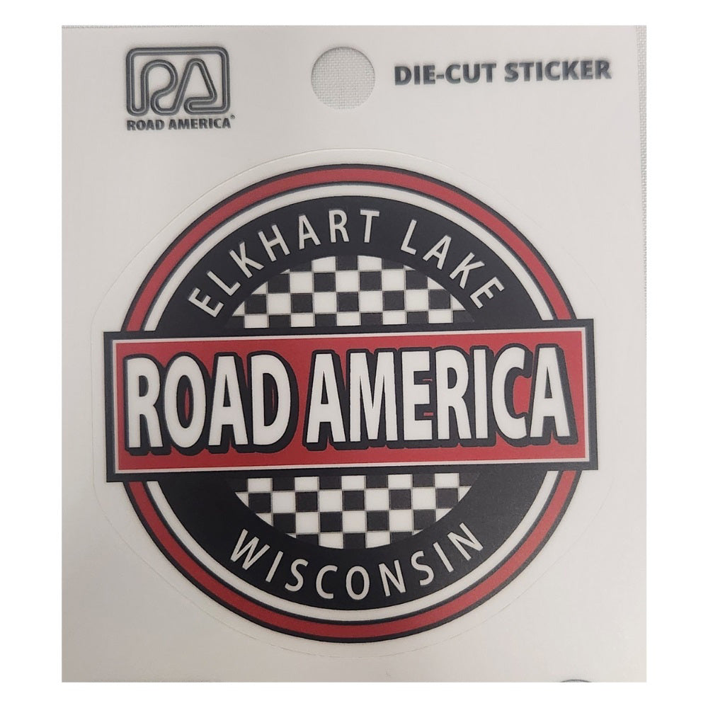 Checkered RA Sticker – Paddock Shop
