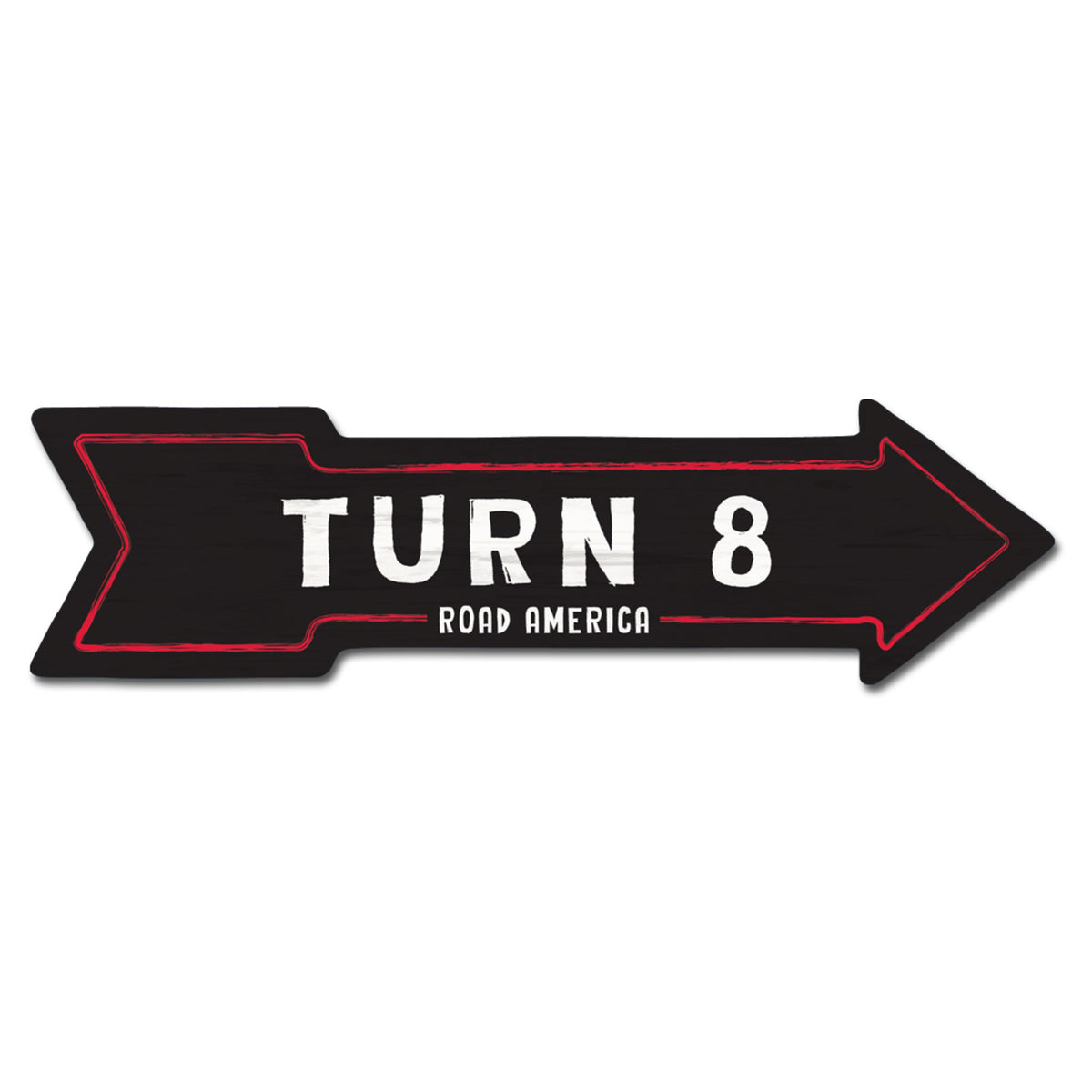 Turn 8 Black/Red Arrow – Paddock Shop