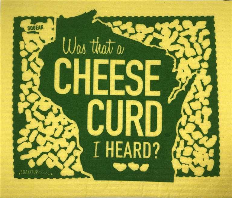 Dish Cloth- WI Cheese Curd – Paddock Shop